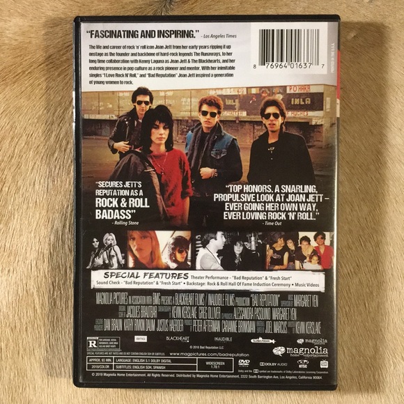 DVD | Media | Joan Jett Bad Reputation Dvd | Poshmark